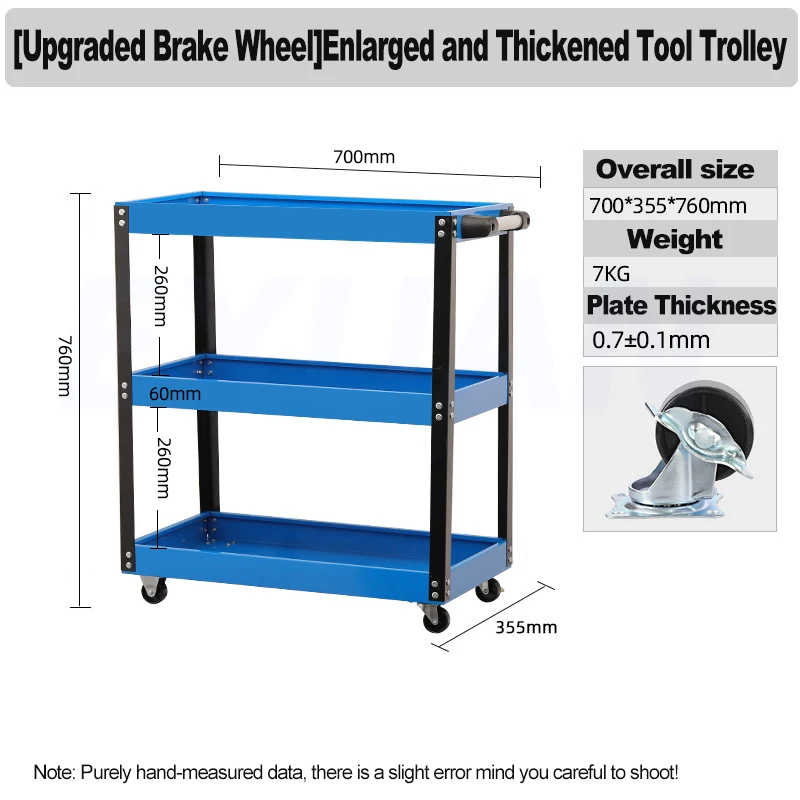 Multifunctional Auto Repair Workshop Tools Cart Shelf Layer Auto Repair ...