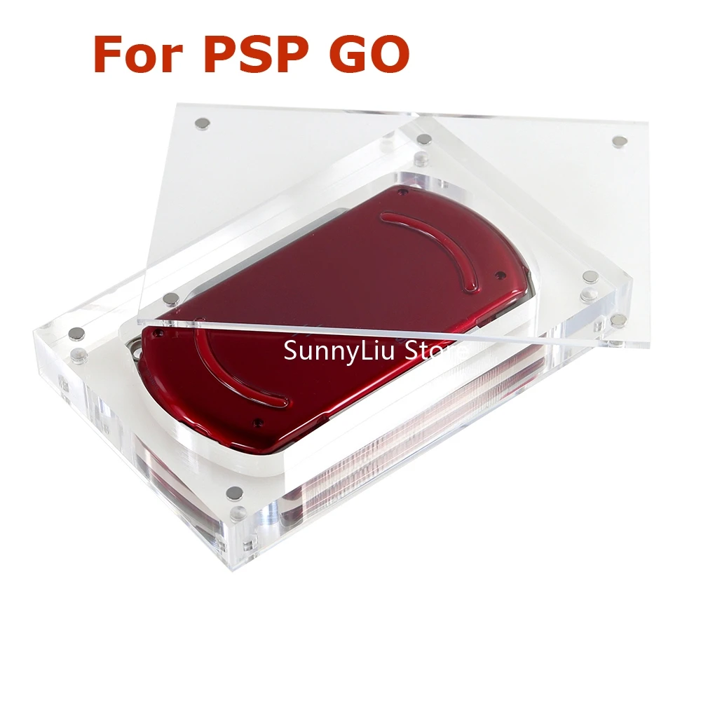For-PSP-go-High-transparency-acrylic-magnetic-cover-console-storage-box ...