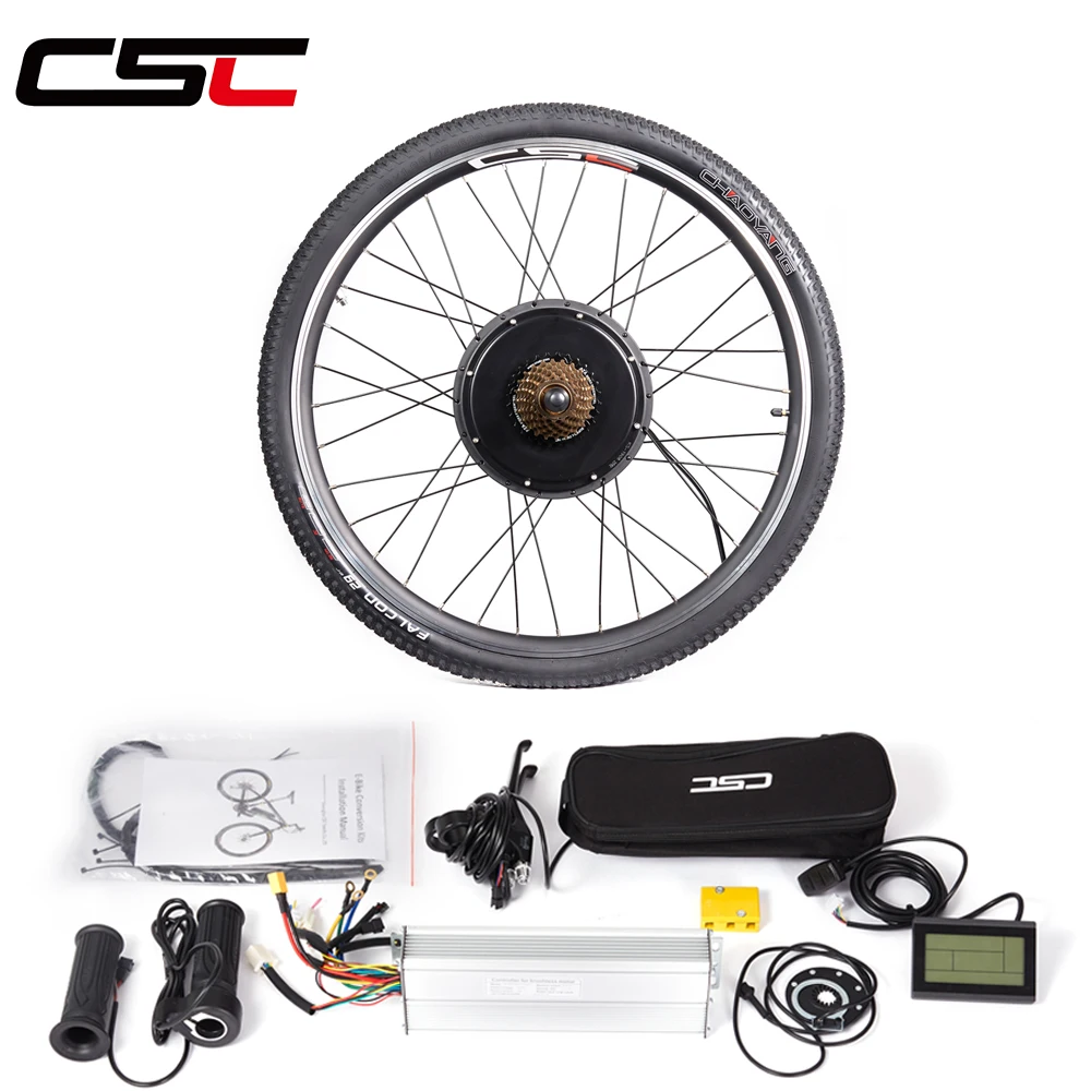 CSC-Electric-Bike-Kit-Gearless-Conversion-Kit-48V-1500W-for-20-24-26-25 ...