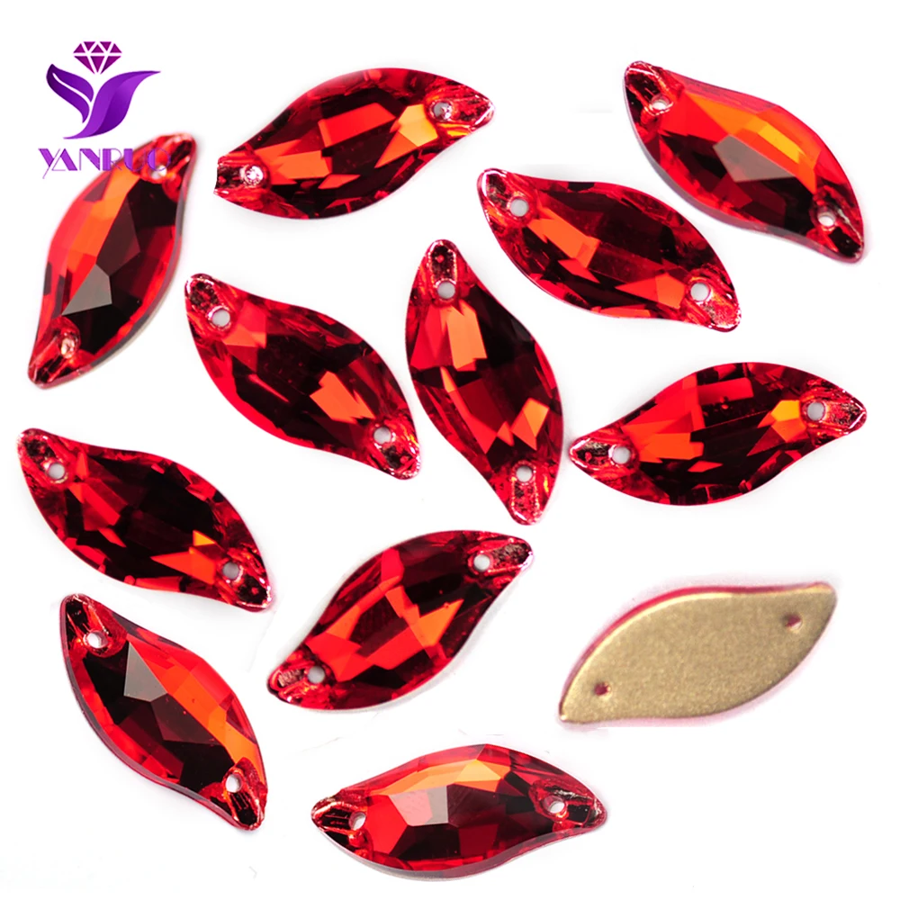 YANRUO-piedras-de-cristal-de-3254-hojas-para-coser-piedras-de-costura ...