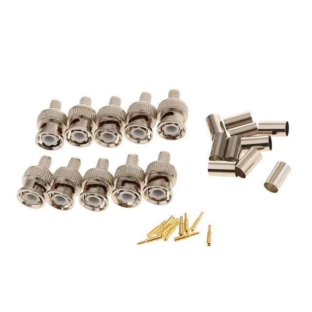 Rcf Br 55 Cavo TOSLINK Adattatori BNC Maschio Twist-on Per Cavi ...