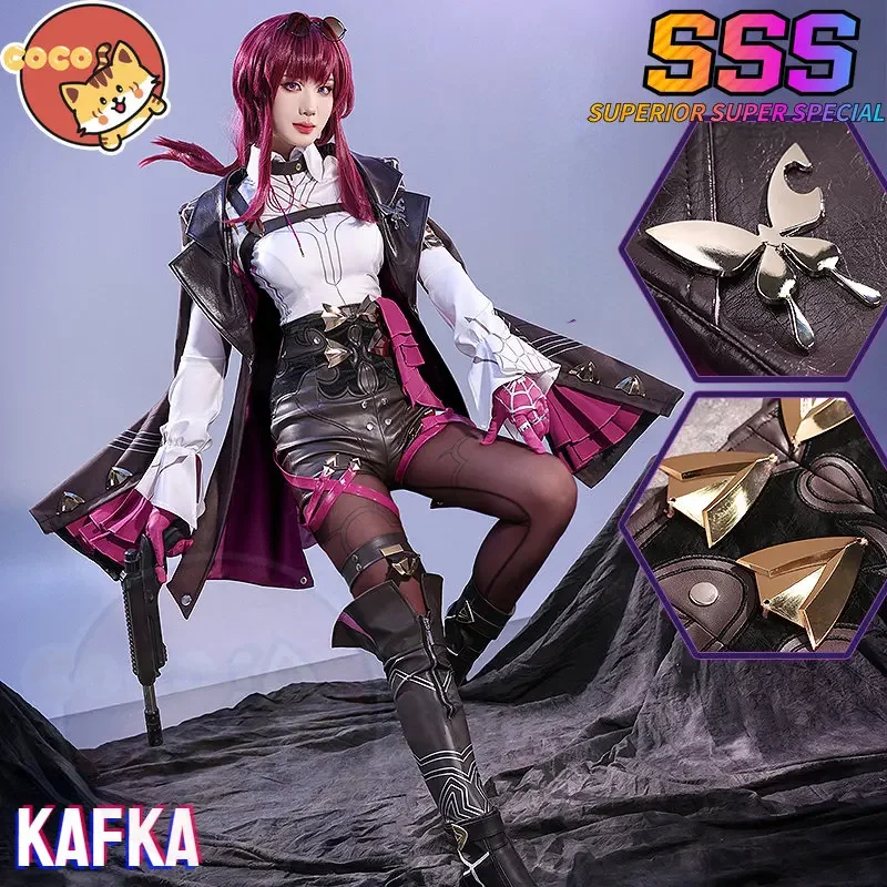 CoCoCos-SSS-Jogo-Honkai-Estrela-Ferrovi-rio-Kafka-Cosplay-Traje-e-Peruca-Stellaron-Hunters ...
