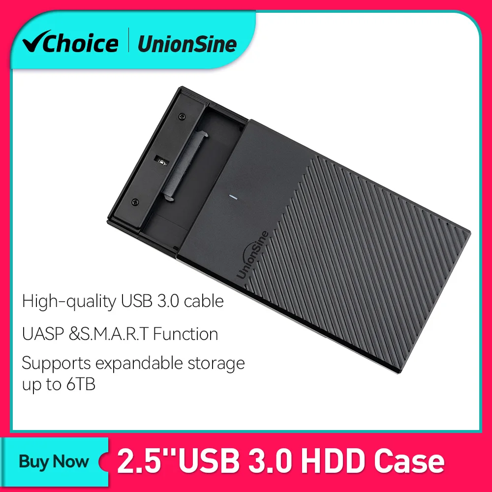 UnionSine-HDD-Case-2-5inch-USB3-0-HDD-Enclosure-2-5inch-Serial-Port ...