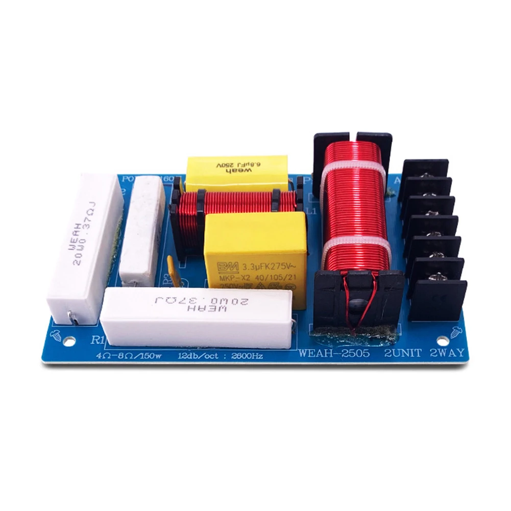 2-Way-200W-Frequency-Dividers-Solderless-Audio-Hifi-Filter-Circuit ...