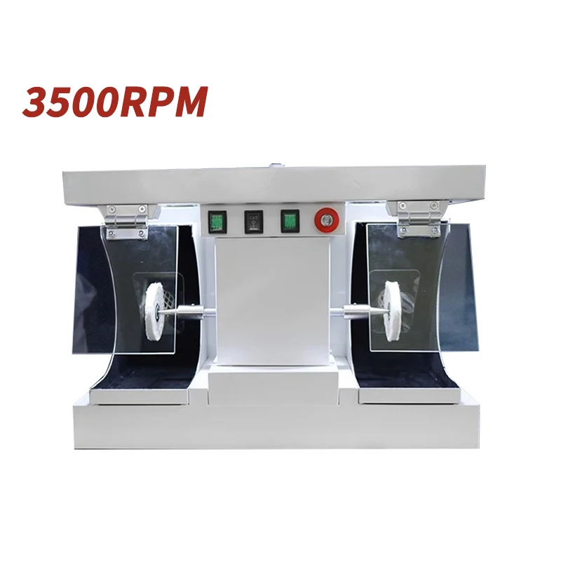 Dental Polisher Desktop Double Pointed Head Dust-Proof Polishing ...