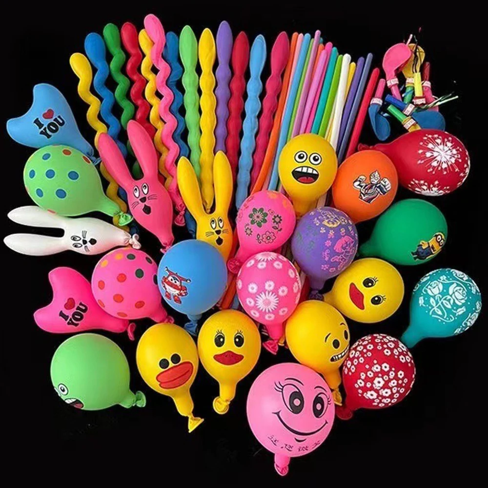 20-50-100PCS-Random-Balloon-Toys-Funny-Balloon-Small-Gifts-Cartoon ...