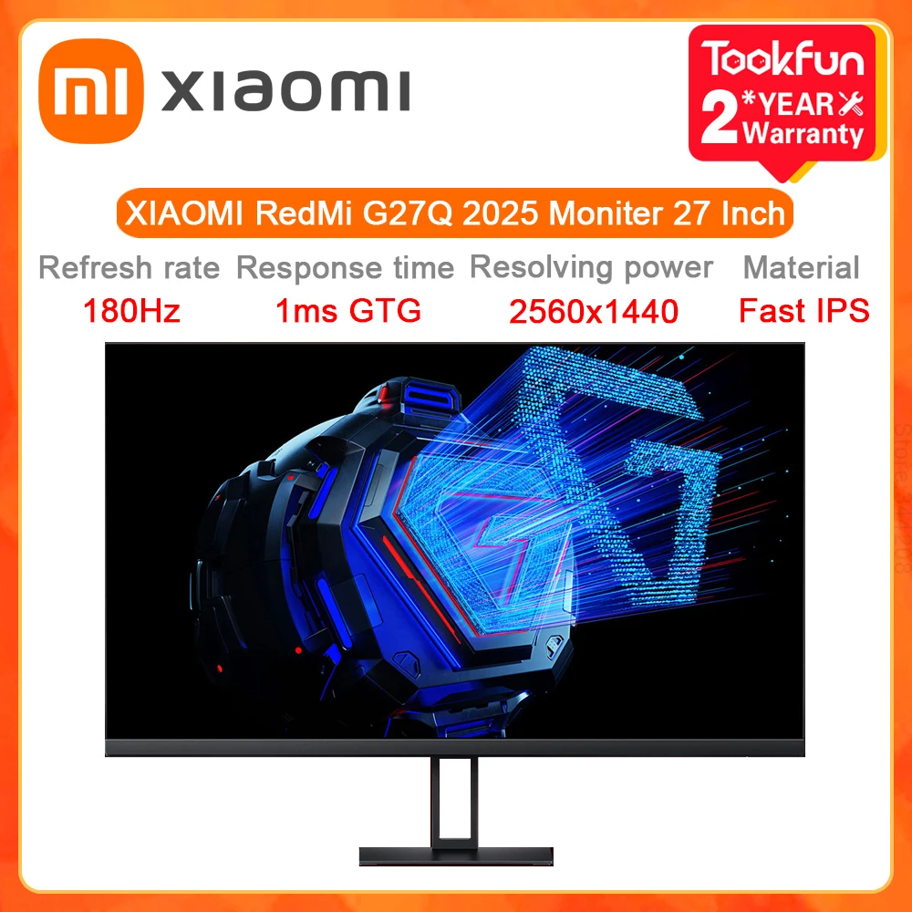 XIAOMI-RedMi-LCD-Monitors-G27Q-2025-gamer-27-Inch-Monitor-Gaming ...
