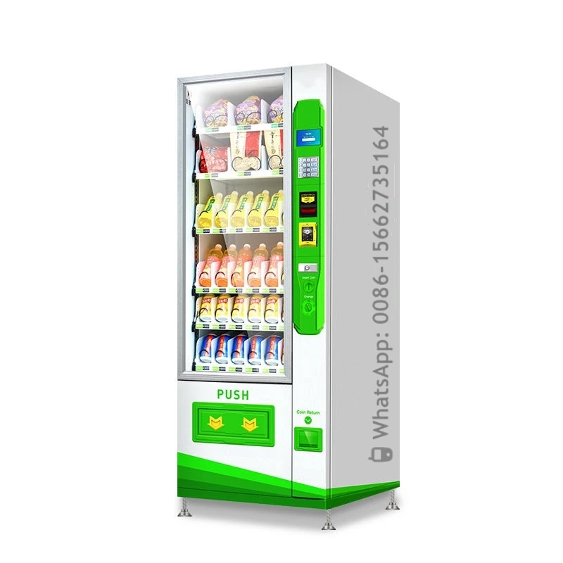 Credit-Card-Available-Combo-Vending-Machine-Combination-Snack-Drinks ...