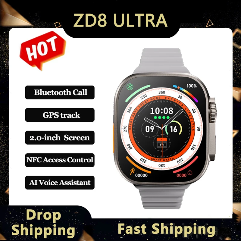 ZD8-Ultra-Smart-Watch-Series-8-49mm-Case-2-0-Retina-Screen-Compass ...