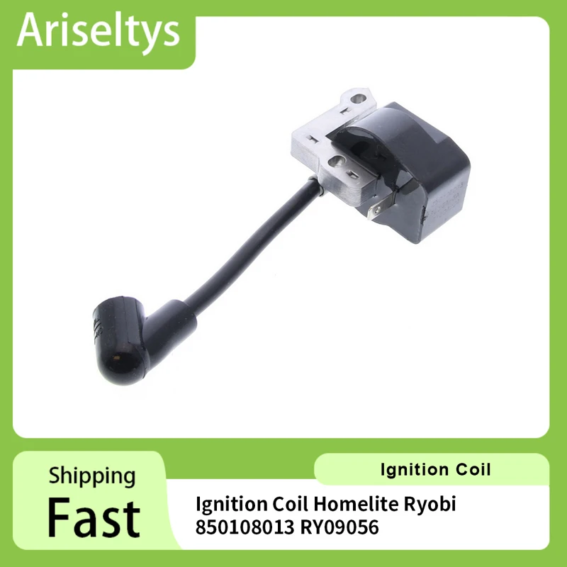 Ignition Coil for Homelite Ryobi 850108013 RY09056 High Voltage Package ...