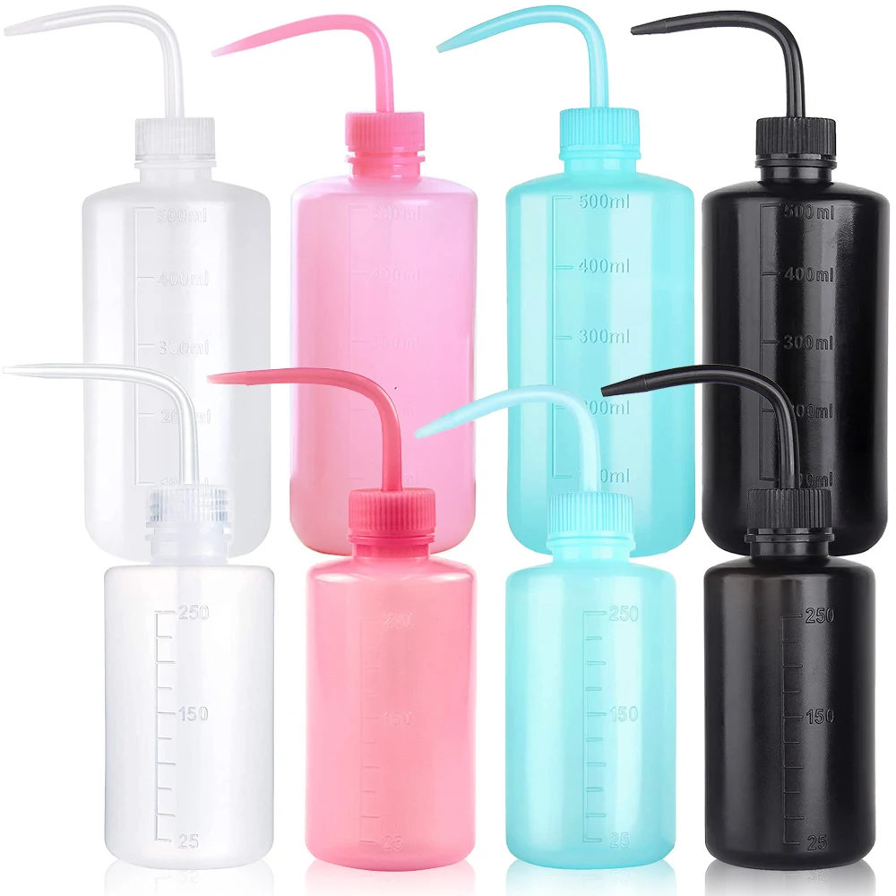 250-500ml-Tattoo-Flasche-Microblading-Liefert-Diffusor-Waschen-Squeeze-flasche-Lab-Non-Spray ...