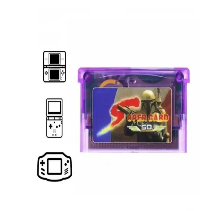 For GBA/GBASP/GBM/IDS/NDS/NDSL Super Card Game Console Cards