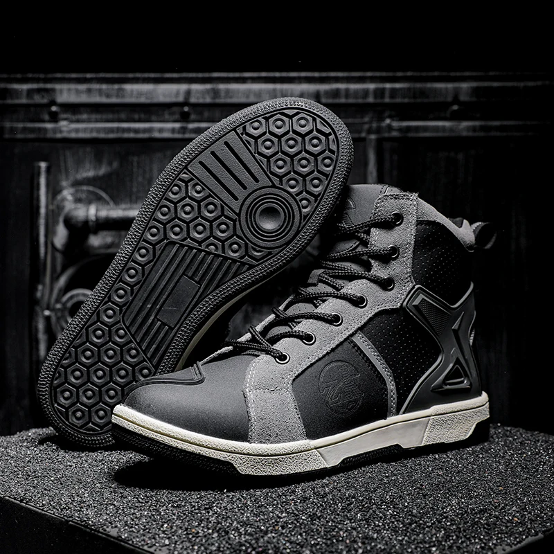 Men-s-Motorcycle-Boots-Anti-Slip-Motocross-Boots-Breathable-Motobike ...