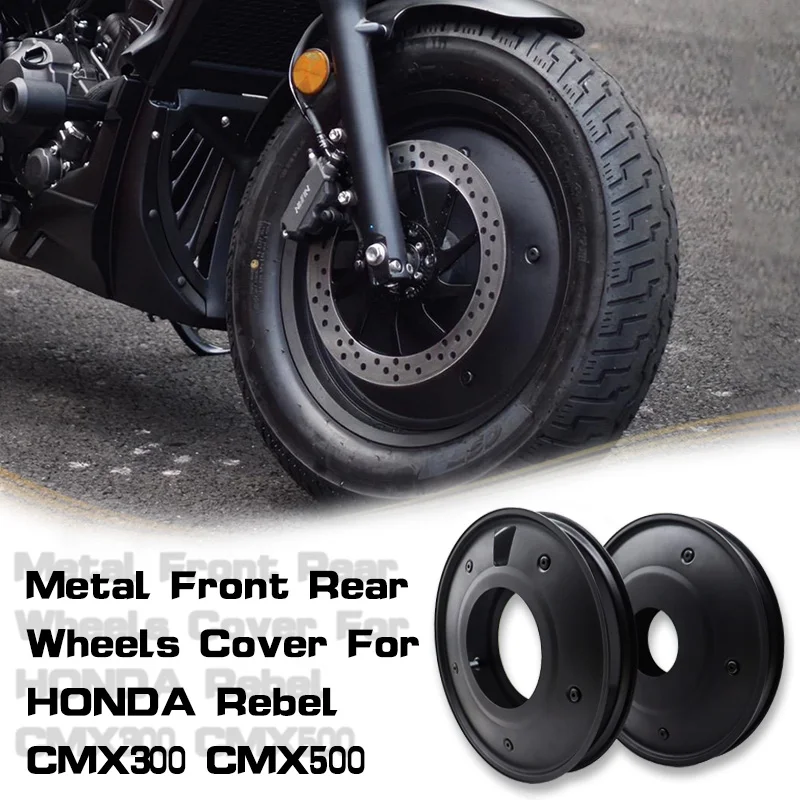 Wheel-Cover-Set-For-Honda-Rebel-250-CMX300-CMX500-Front-Rear-Wheel ...