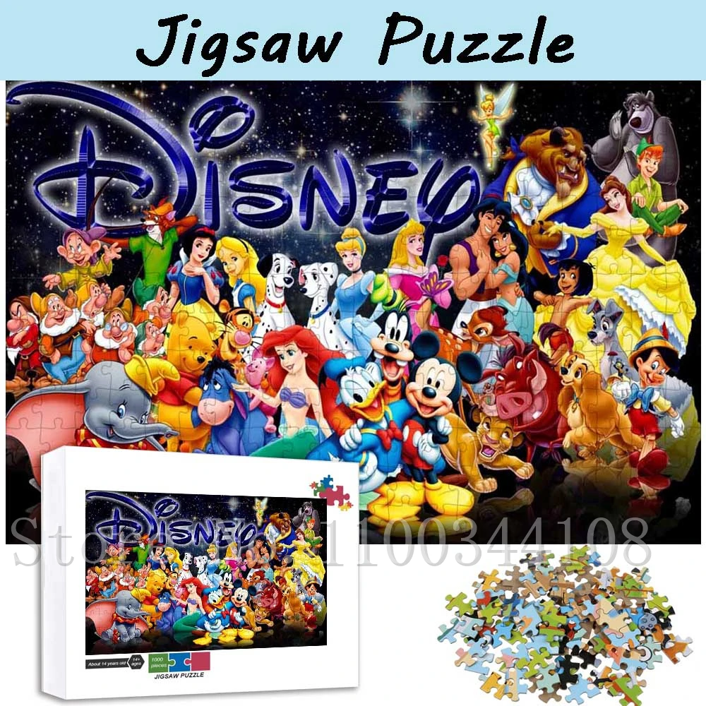 Rompecabezas-de-personajes-de-Disney-para-adultos-puzzle-de-Mickey ...