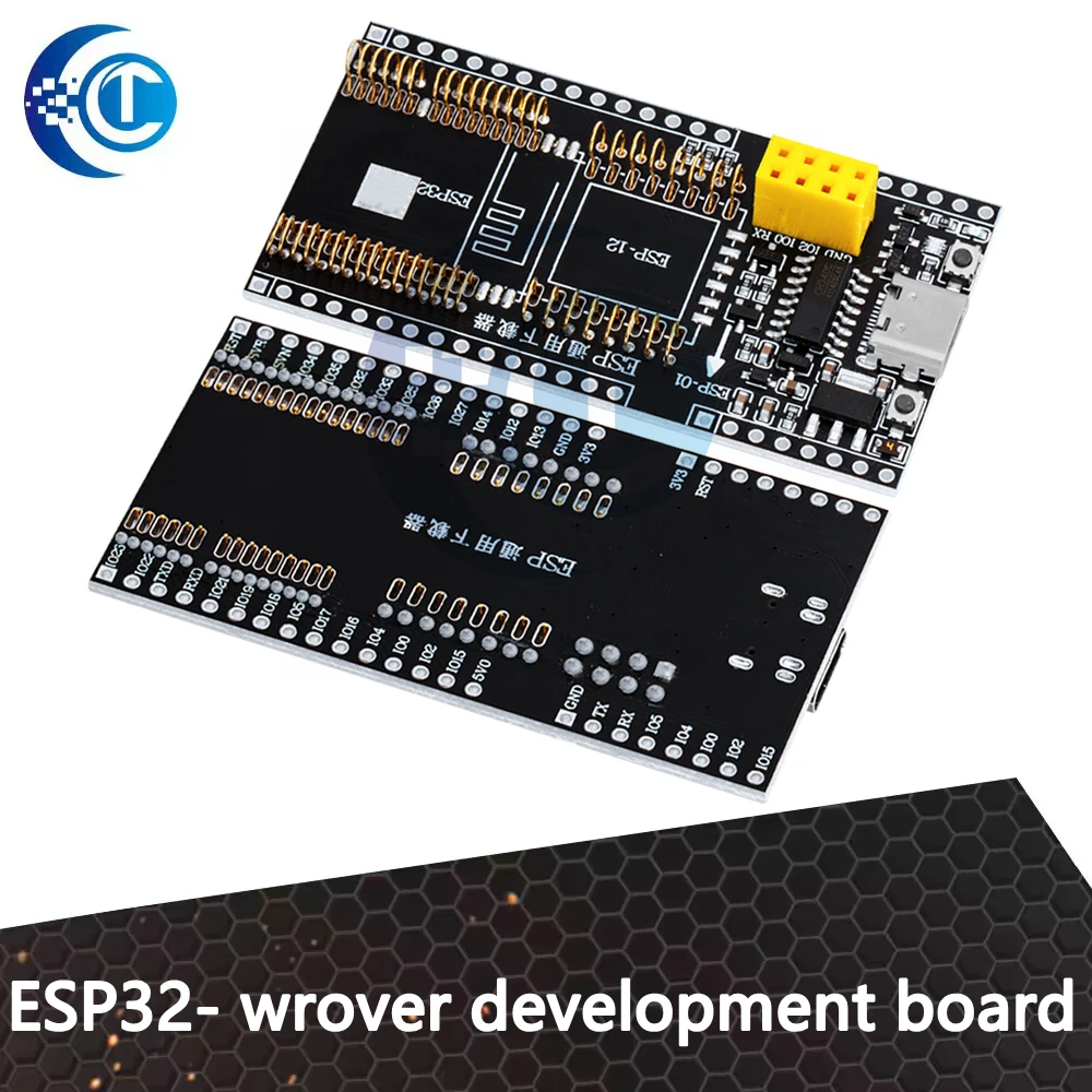 Esp8266 Esp32 Wrover Development Board Test Programmer Socket Downloader For Esp 01 Esp01s Esp12