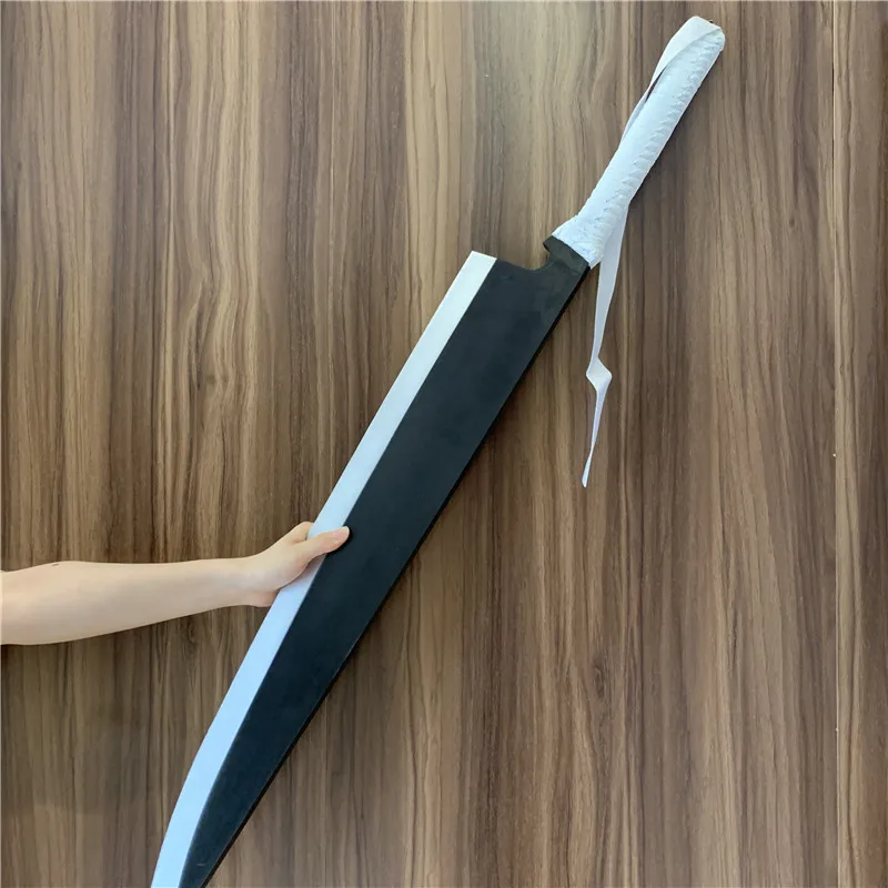 106cm-Bleach-Sword-Anime-Props-Kurosaki-Ichigo-Zanpakutou-Black-Sword ...
