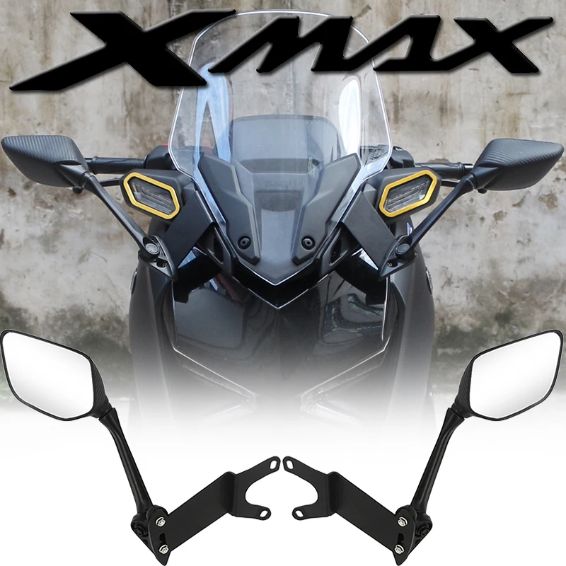 For-Yamaha-XMAX-300-2023-Front-Bracket-Rearview-Holder-Rearview-Mirrors ...