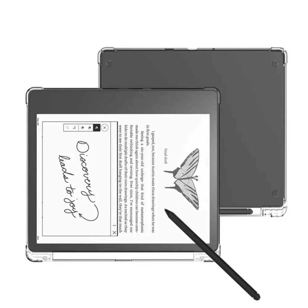 Shockproof-Tablet-Case-with-Pen-Slot-Transparent-Back-Cover-Ultra-Thin ...