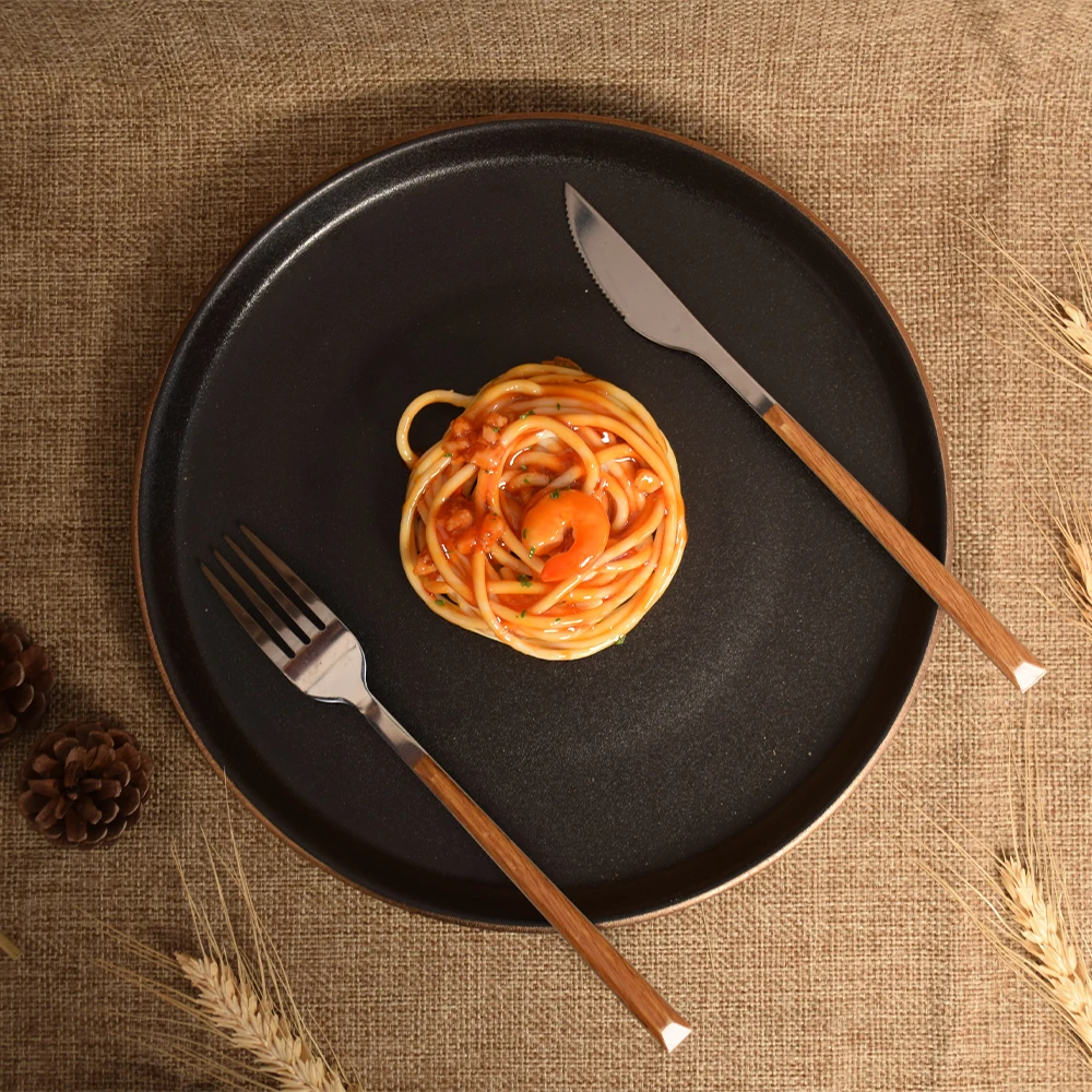 Simulation Pvc Fake Noodle Set Artificial Spaghetti Meat Sauce Food ...