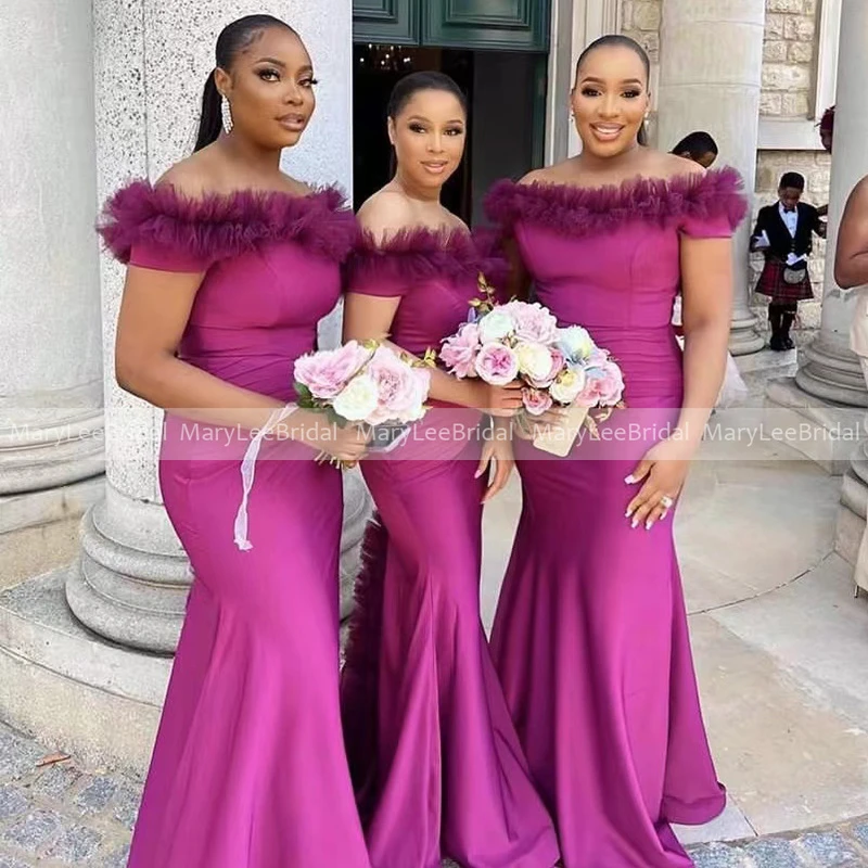 Fuchsia Bridesmaid Dresses