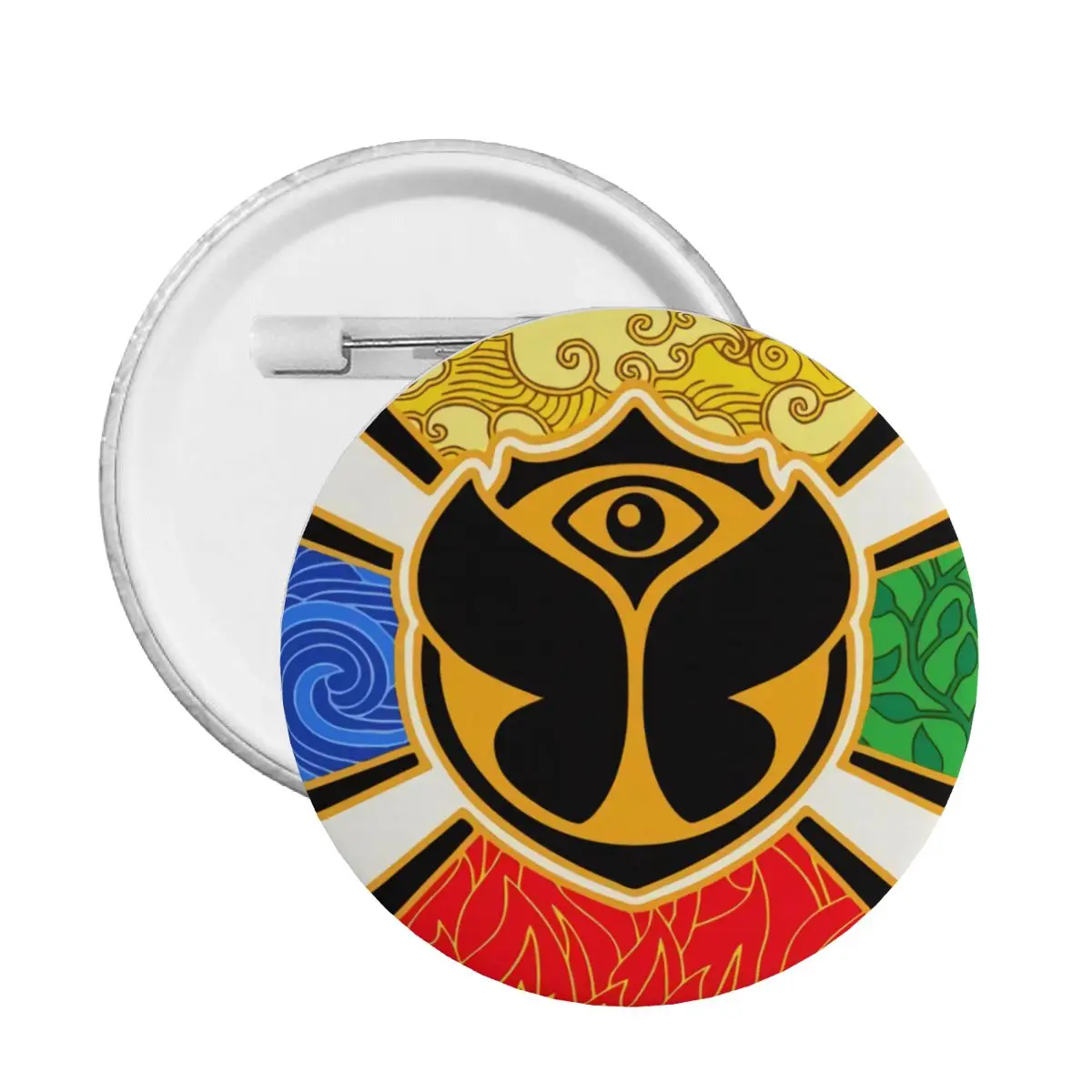 Tomorrowland Party Pin Back Buttons Personalize Electronic Dance ...