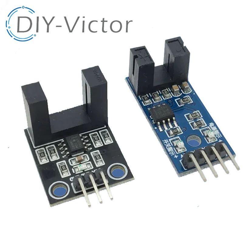 Slot Type IR Optocoupler Speed Sensor Module 3.3V-5V Counter Module 51 ...
