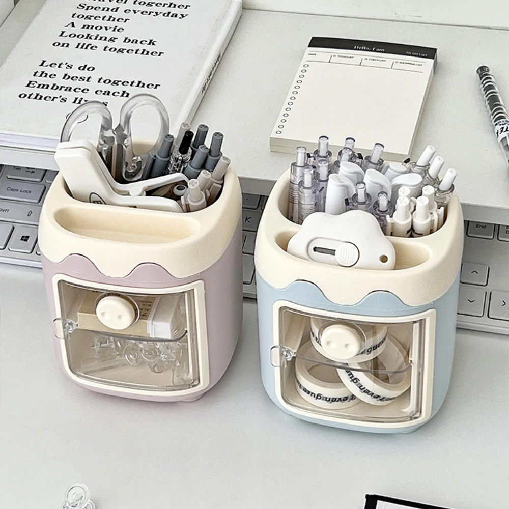 Desktop-Multi-function-Pen-Holder-Organizer-Storage-Box-Office-Desk-Pen ...