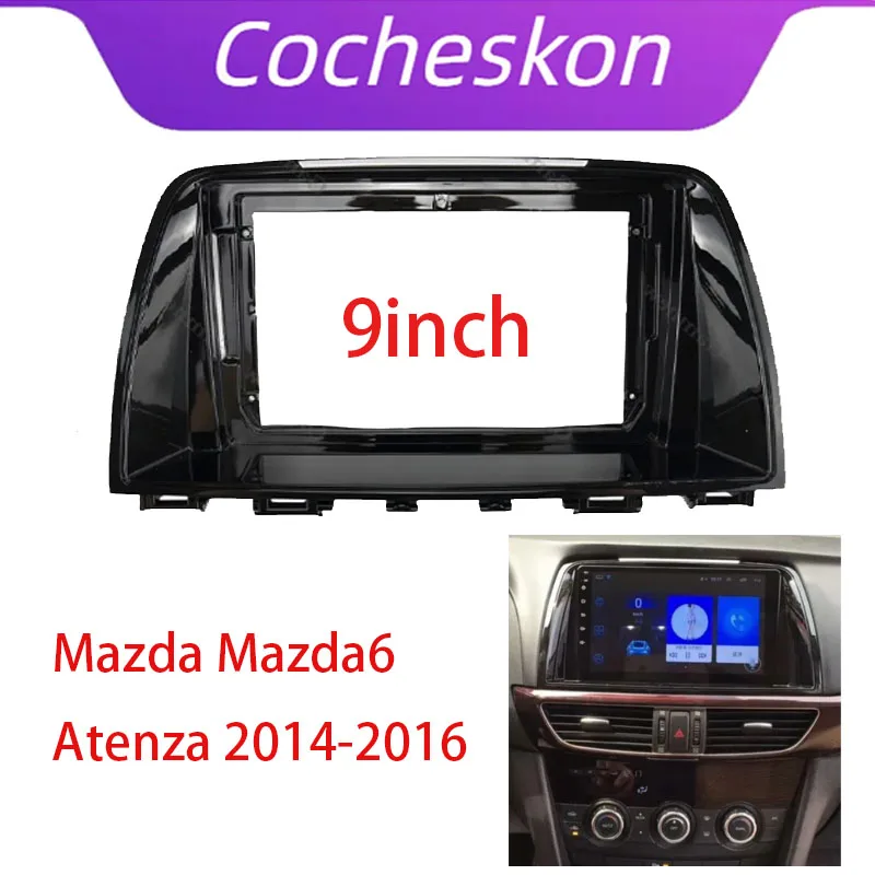 9-Inch-Car-Frame-Fascia-Adapter-Android-Radio-Dash-Fitting-Panel-Kit ...