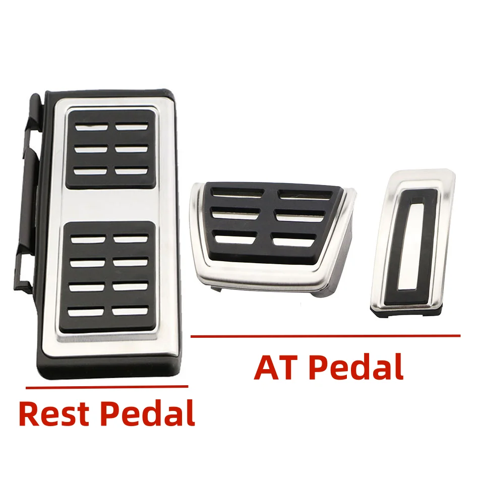 Stainless Steel Pedal Cover for Volkswagen VW Golf 7 8 GTi MK7 Polo A05 ...