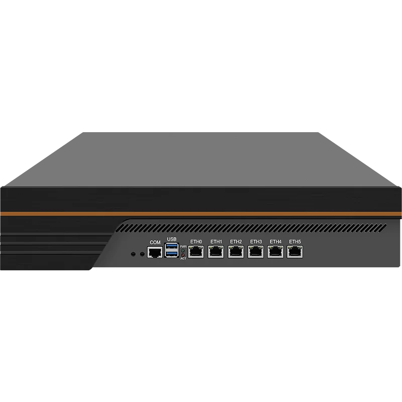 N4000 J4105 / J4125 IntelI226 Six Card 1u2u Industrial PC/Edge ...