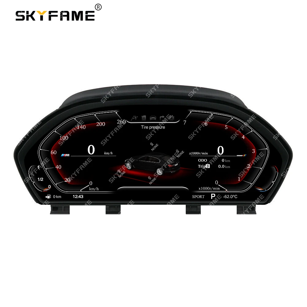 SKFAME-Digital-LCD-Instrument-Cluster-Retrofit-Dashboard-Meter-For-BMW ...