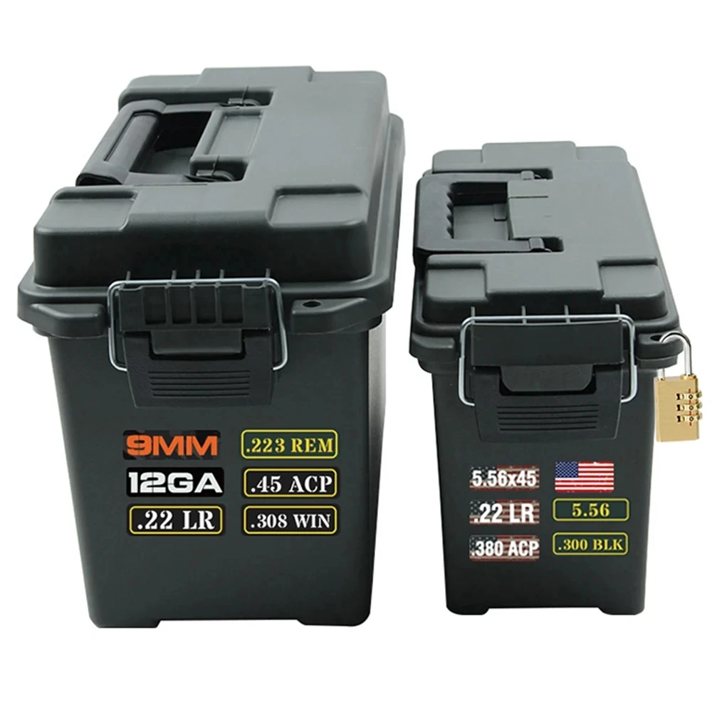 Plastic-Ammo-Box-Military-Style-Storage-Ammo-Can-High-Strength ...