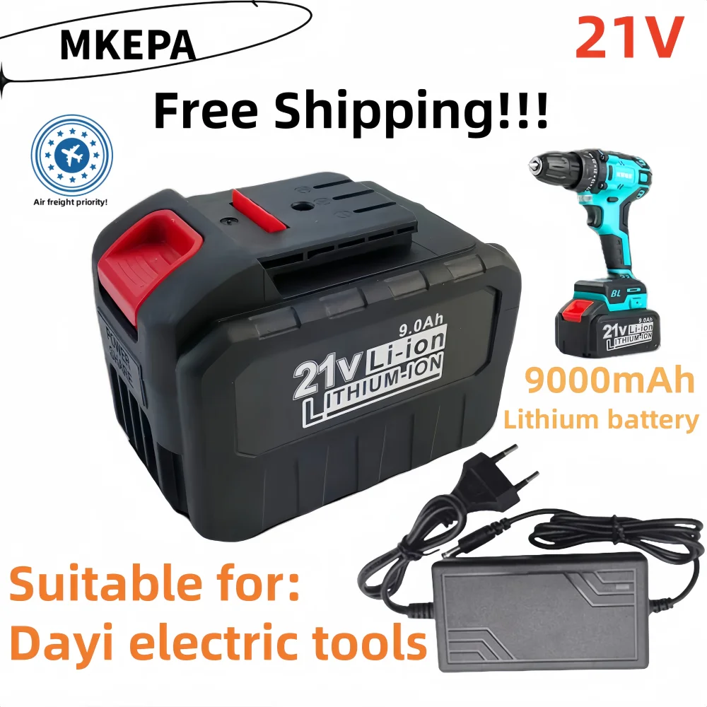 For-Dayi-Universal-21V-9000mAh-high-power-Electric-Saw-Angle-Grinder ...