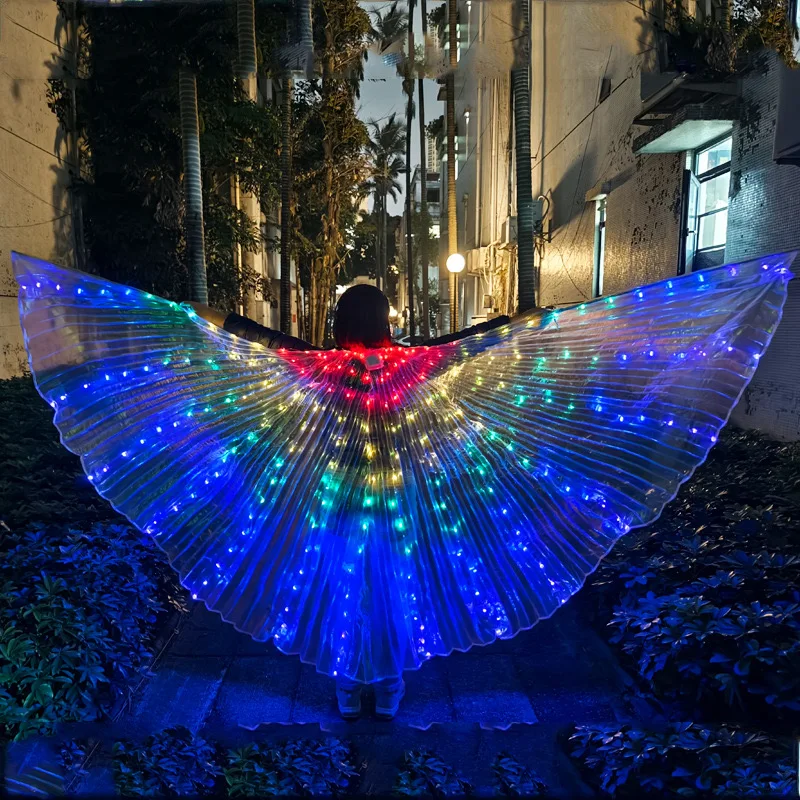 Belly-Dance-LED-Butterfly-Wings-Party-Festival-Performance-Fluorescen ...