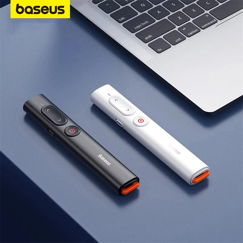Baseus Wireless Presenter Ppt Page Turner Usb Pointer With Remote ...