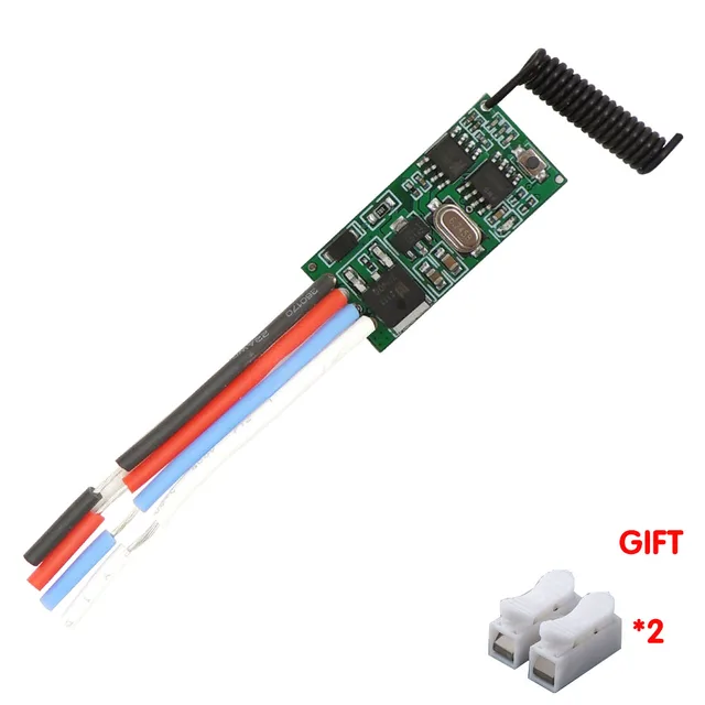 433mhz RF Wireless Switch Relay Receiver DC 3.6V 6V 12V 24V 30V 1 ...