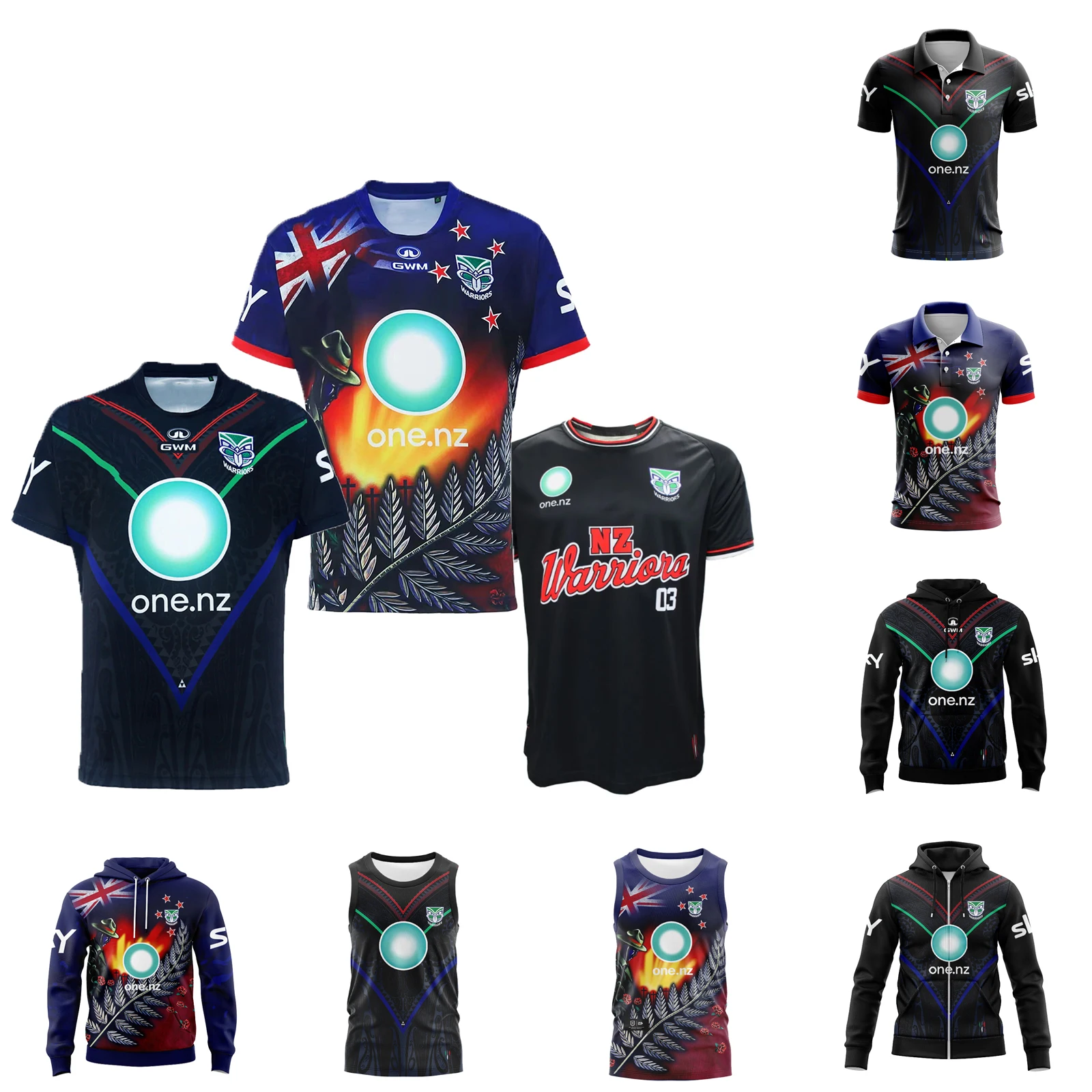 2024-Warriors-Mens-Hoodies-Indigenous-ANZAC-Rugby-Jersey-Hats-customize ...