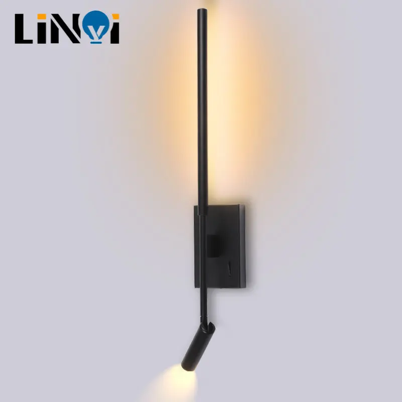 Nordic-Simple-Bedroom-Bedside-Wall-Lamp-Long-Wall-Light-For-Home ...