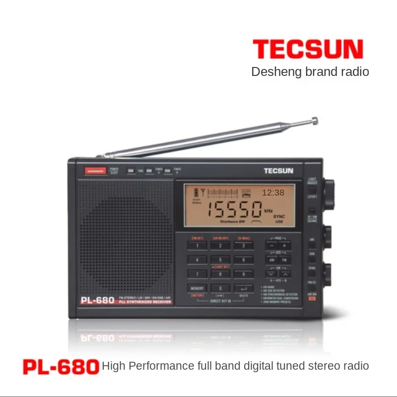 New-Tecsun-PL-680-Radio-FM-Digital-Tuning-Full-Band-FM-MW-SBB-PLL ...