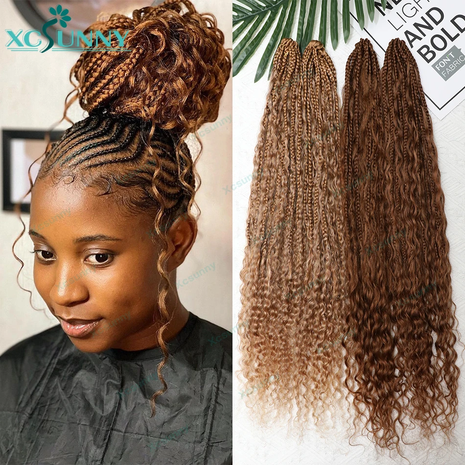 Crochet-Braids-Human-Hair-Pre-Loop-Boho-Box-Braid-Crochet-Human-Hair ...