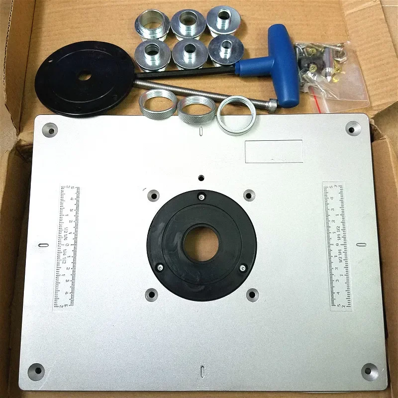 Aluminum-Router-Table-Insert-Plate-300x235x9-5mm-with-Steel-Guide ...
