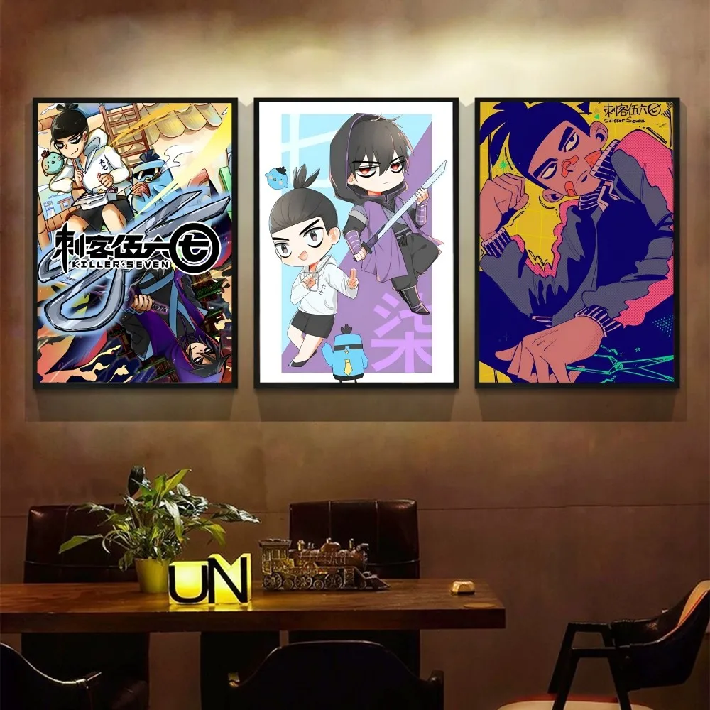 Anime-Scissor-Seven-Whitepaper-Poster-Waterproof-Paper-Sticker-Coffee ...