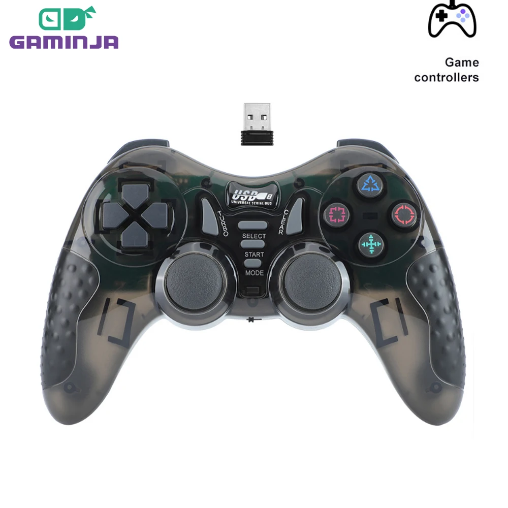 GAMINJA-2-4G-Wireless-Gamepad-Controller-Support-For-PC-TV-Game-Box ...