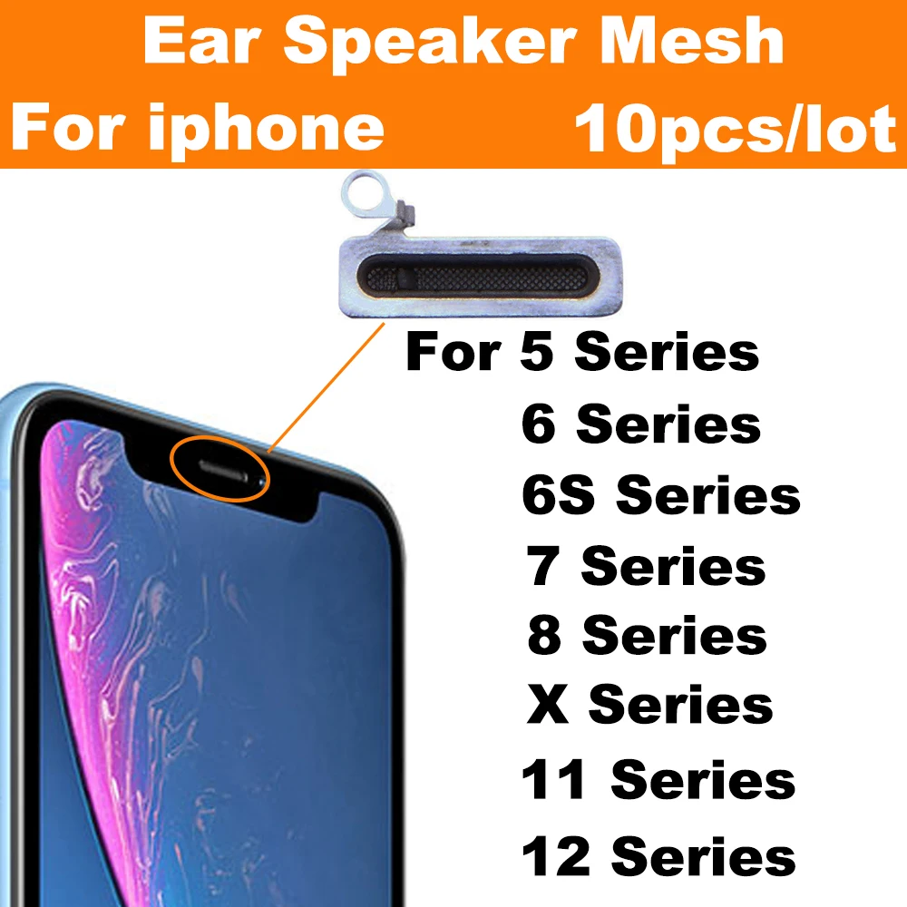 10pcs-Earpiece-Mesh-Dustproof-for-iPhone-12-11-Pro-Max-Mini-X-XR-XS-6S ...