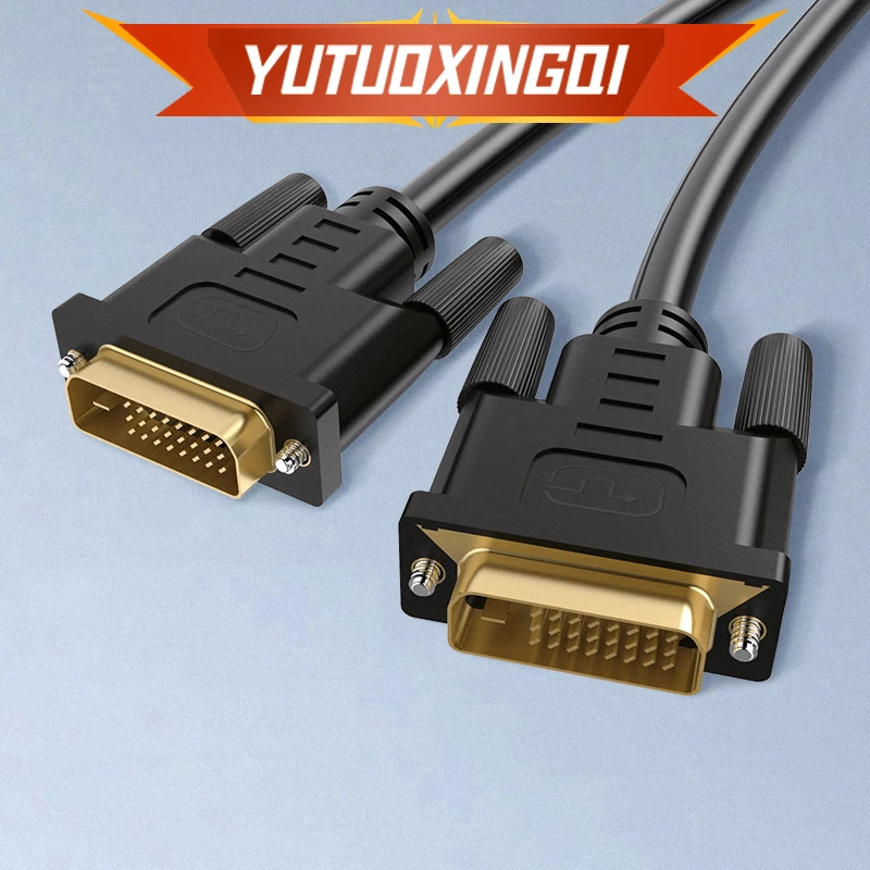 DVI-Cable-Male-To-Male-Dual-Channel-24-1-Pure-Copper-Plated-Connector ...
