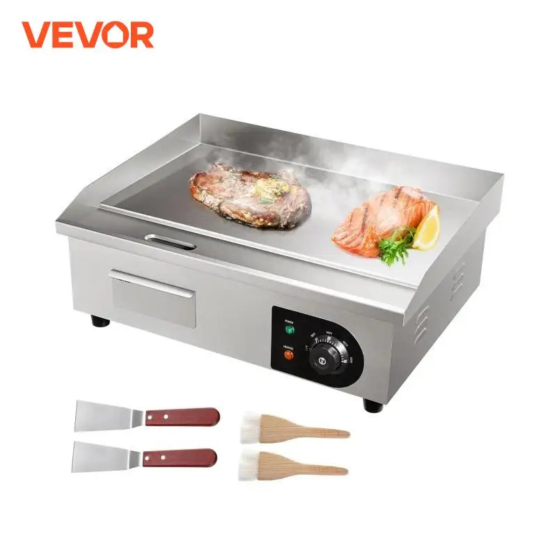 VEVOR-Commercial-Electric-Griddle-Countertop-Flat-Top-Grill-Stainless ...