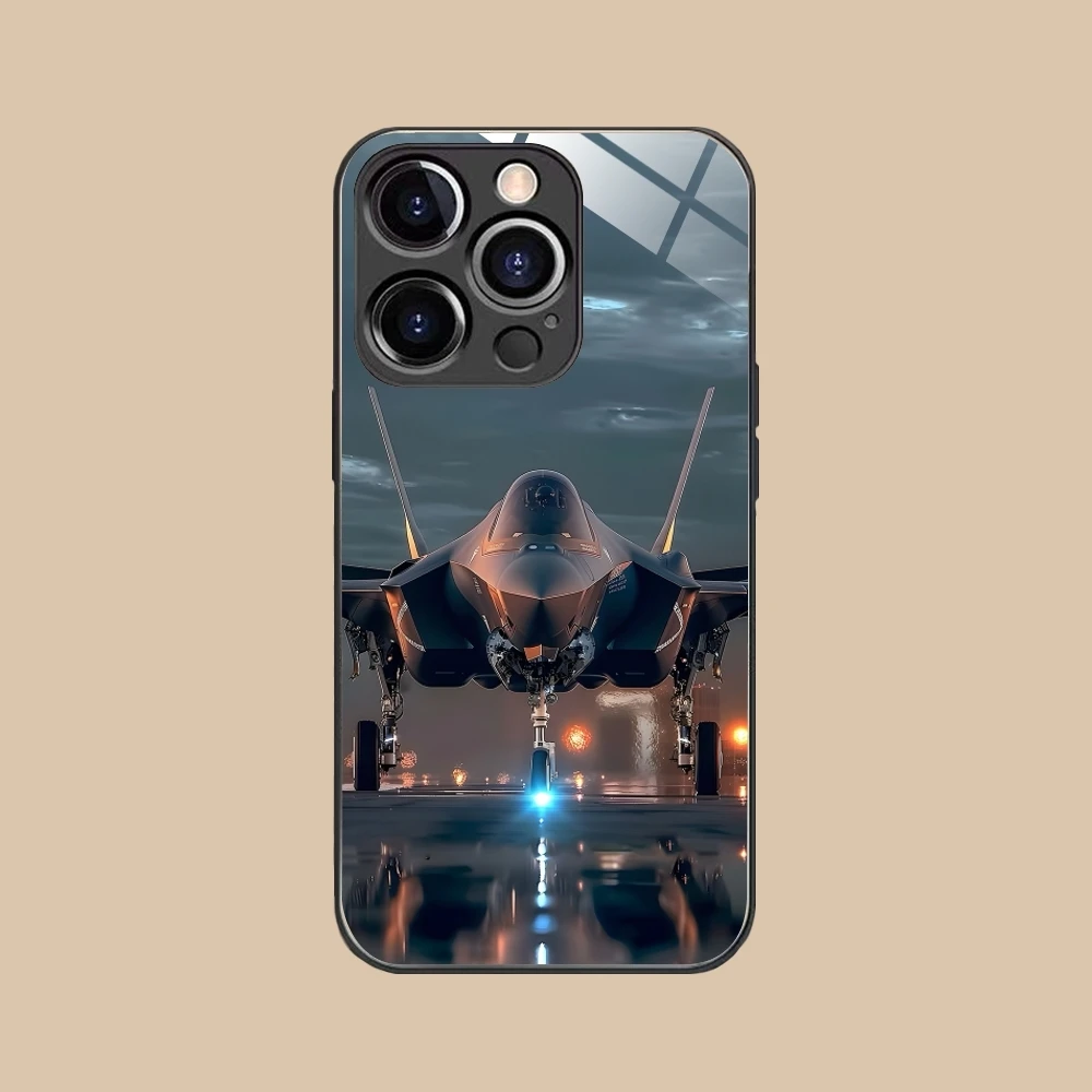 AirForce Plane Mobile Cell Phone Case for iPhone 16 15 14 13 12 11 X XR ...