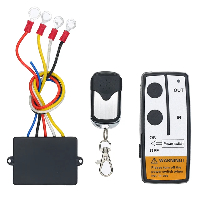 Smittybilt Winch Parts 12V Winch Remote Control Kit - Wireless ...