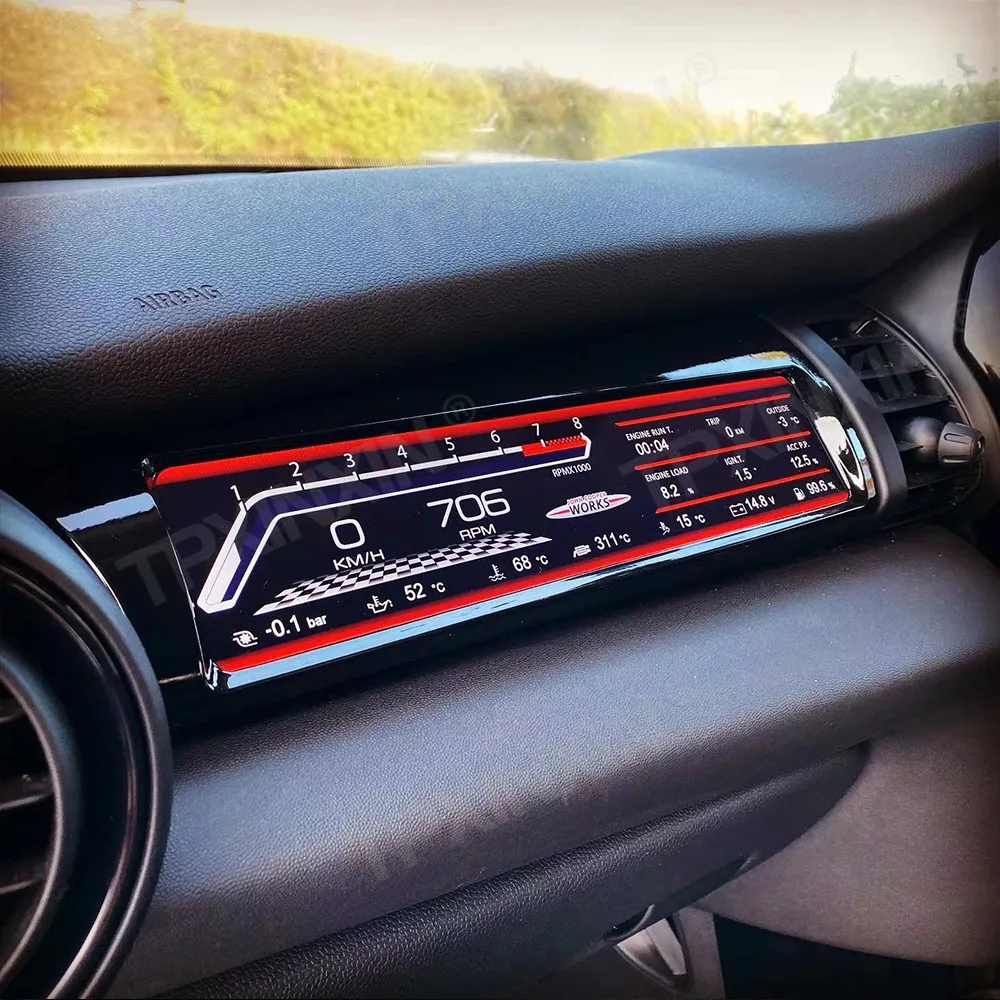 Tablero-de-instrumentos-Multimedia-para-coche-tablero-Digital-para-Mini ...